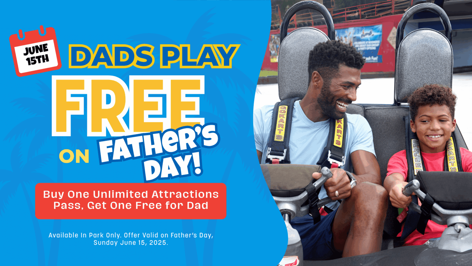 Father's Day at Boomers 2025 - Boomers Parks